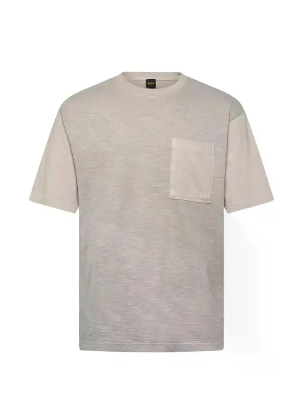 BOSS Pocket Short-sleeve T-shirt - Grey