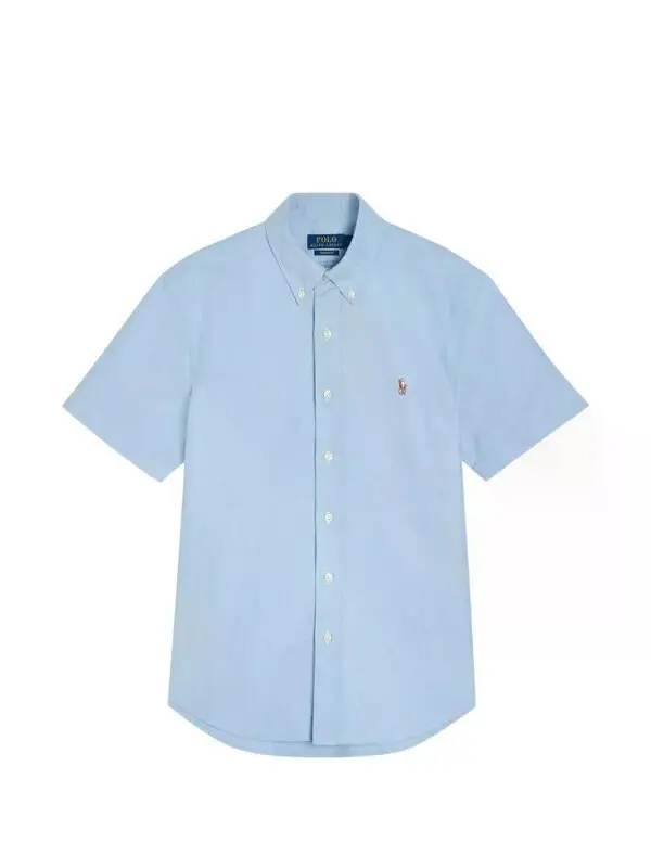 Polo Ralph Lauren Cotton Oxford Shirt - Blue