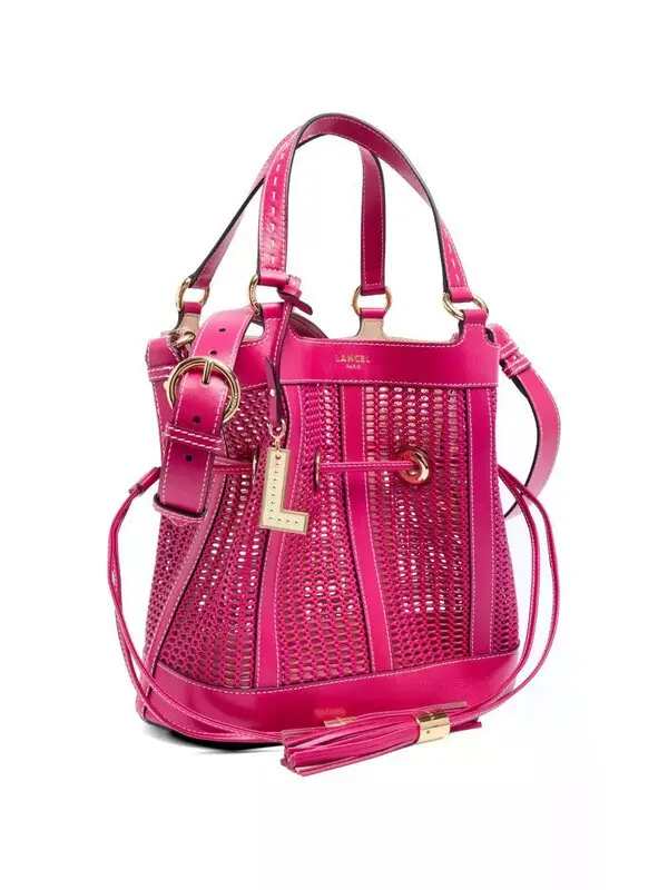 LANCEL Medium Premier Flirt Cut-out Bucket Bag - Pink