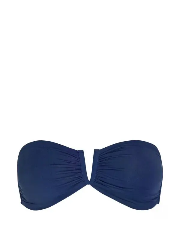 Melissa Odabash Alba Strapless Bikini Top - Blue