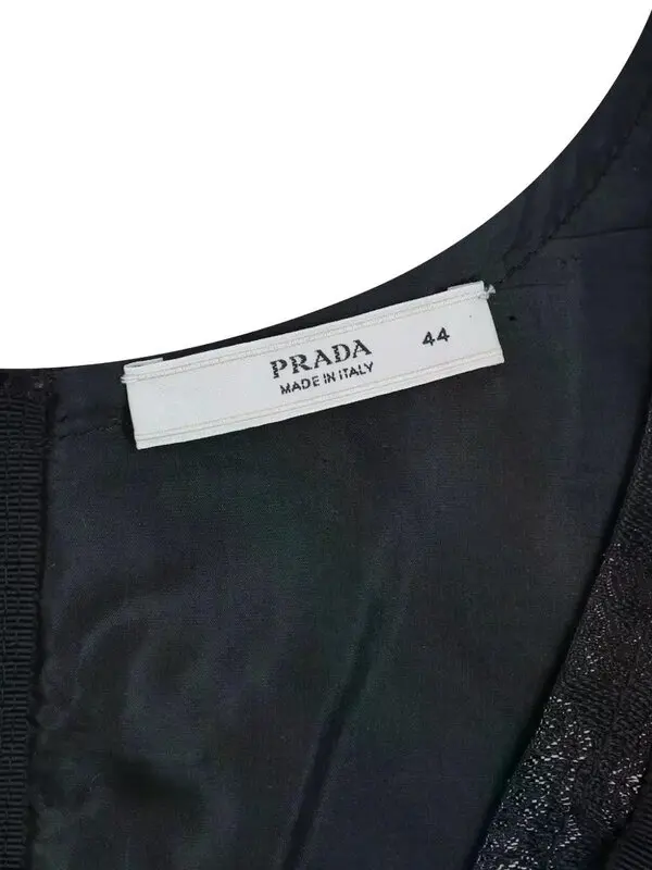 Prada Sleeveless Crystal-embellished Dress