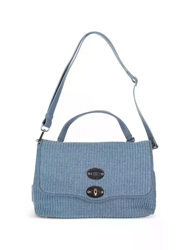 ZANELLATO Small Postina Satchel Bag - Blue