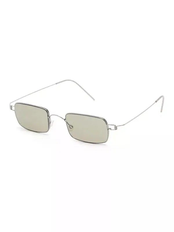 LINDBERG Rimless Rectangle-frame Sunglasses