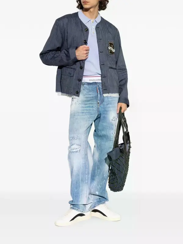 Dsquared2 Light Wash Denim Jogger Jeans