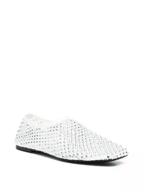 STRATEGIA SHOES Embellished Ballet Flats