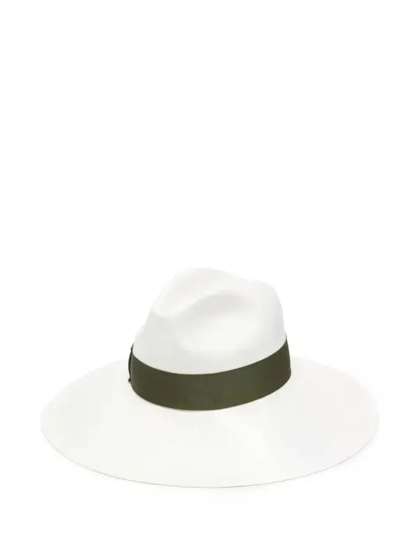 Borsalino Sophie Ribbon Panama Hat - Neutrals