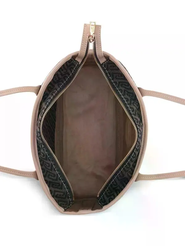 Liu Jo Medium Jacquard Shoulder Bag - Brown