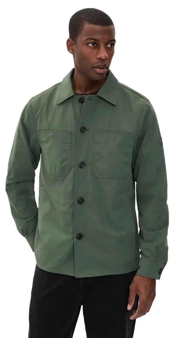 SAVE THE DUCK Basil Shirt Jacket - Thyme Green