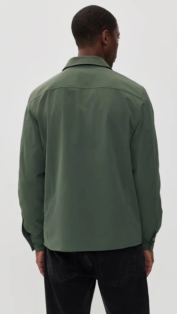 SAVE THE DUCK Basil Shirt Jacket - Thyme Green