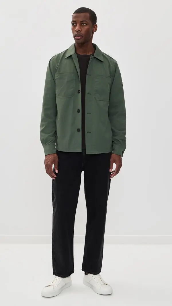 SAVE THE DUCK Basil Shirt Jacket - Thyme Green
