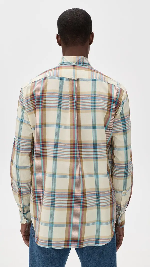 Gitman Bros Archive Madras Shirt