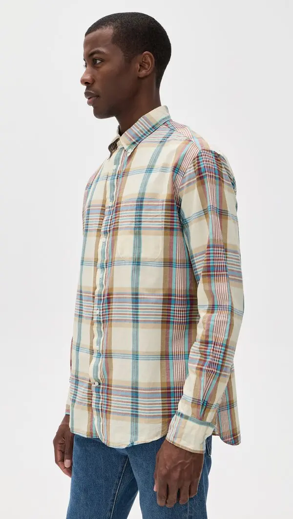Gitman Bros Archive Madras Shirt