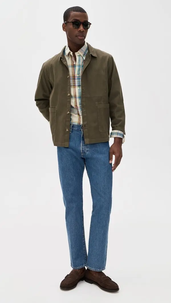 Gitman Bros Archive Madras Shirt