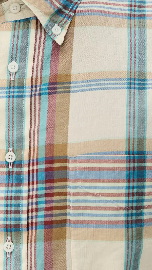 Gitman Bros Archive Madras Shirt