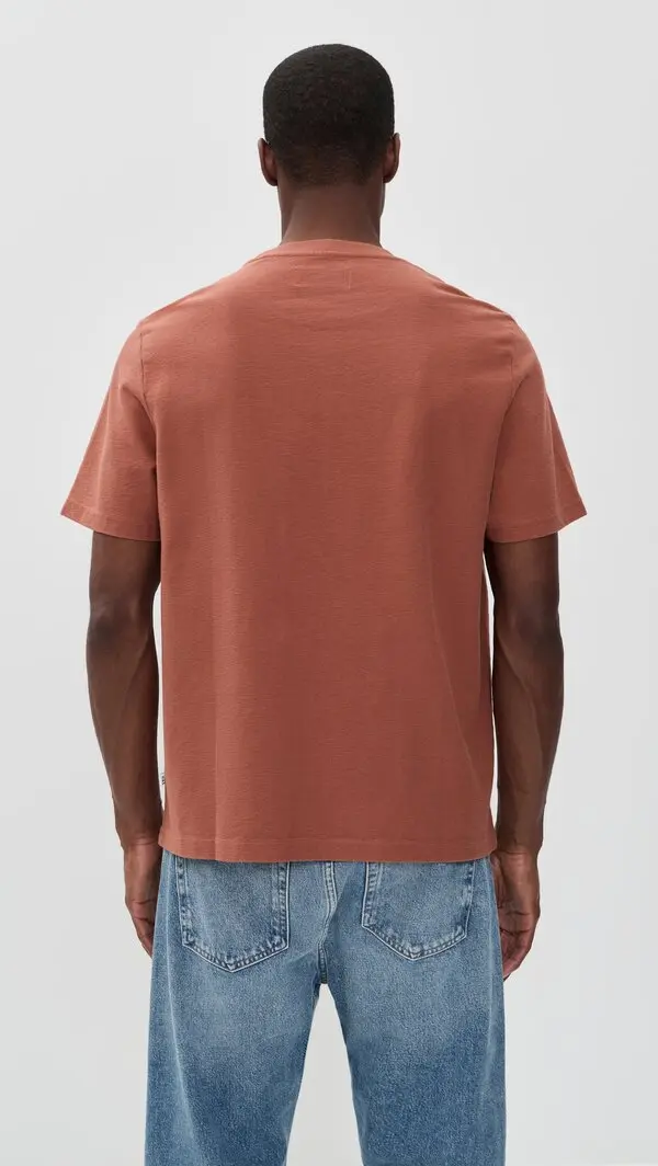 WAX LONDON Dean Tee - Rust