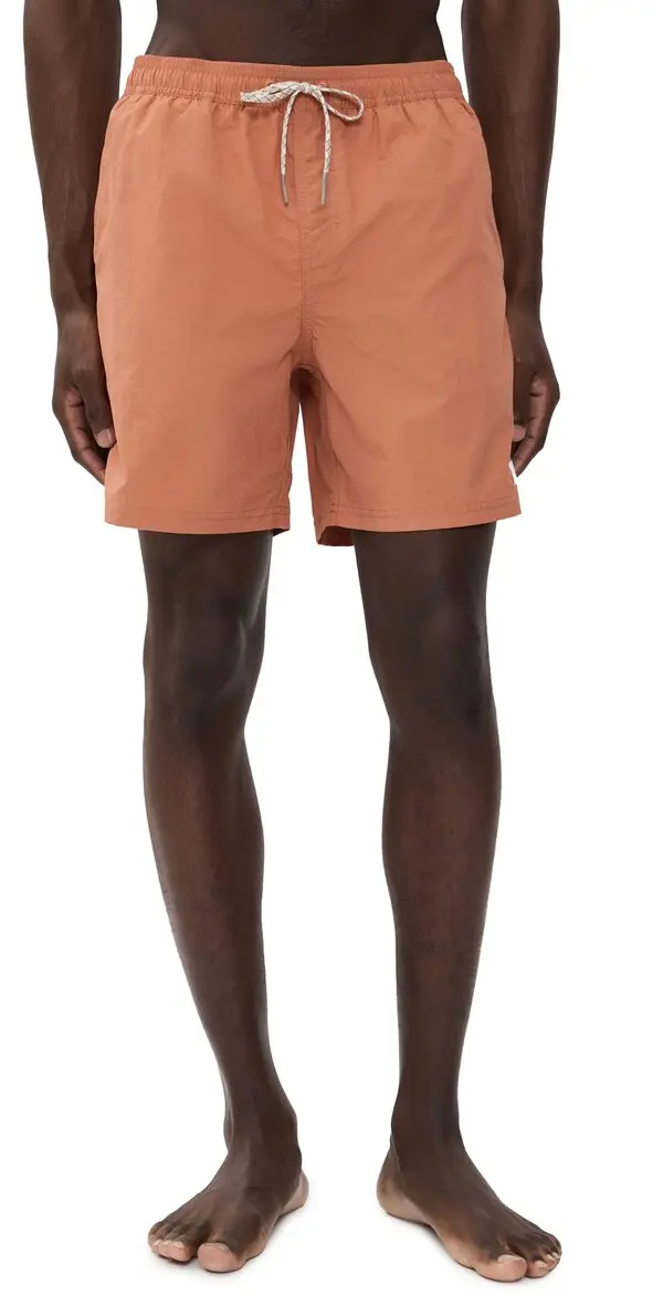 KATIN Volley Swim Trunks - Sunburn