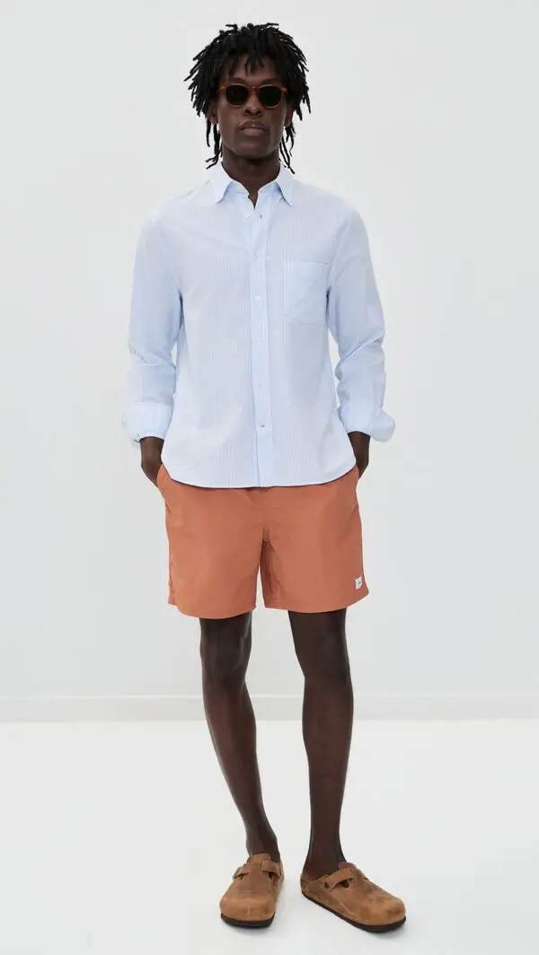 KATIN Volley Swim Trunks - Sunburn