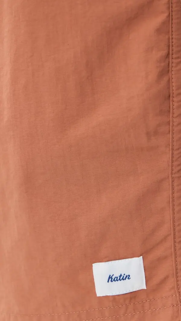 KATIN Volley Swim Trunks - Sunburn