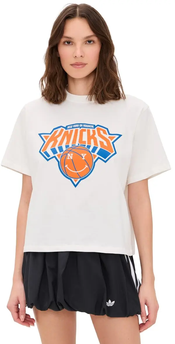 NEW YORK OR NOWHERE Knicks Dream Team Relaxed T-shirt - Off White