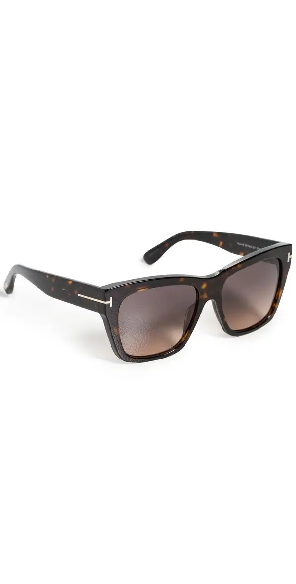 TOM FORD Flynn-02 Sunglasses - Shiny Classic Dark Havana