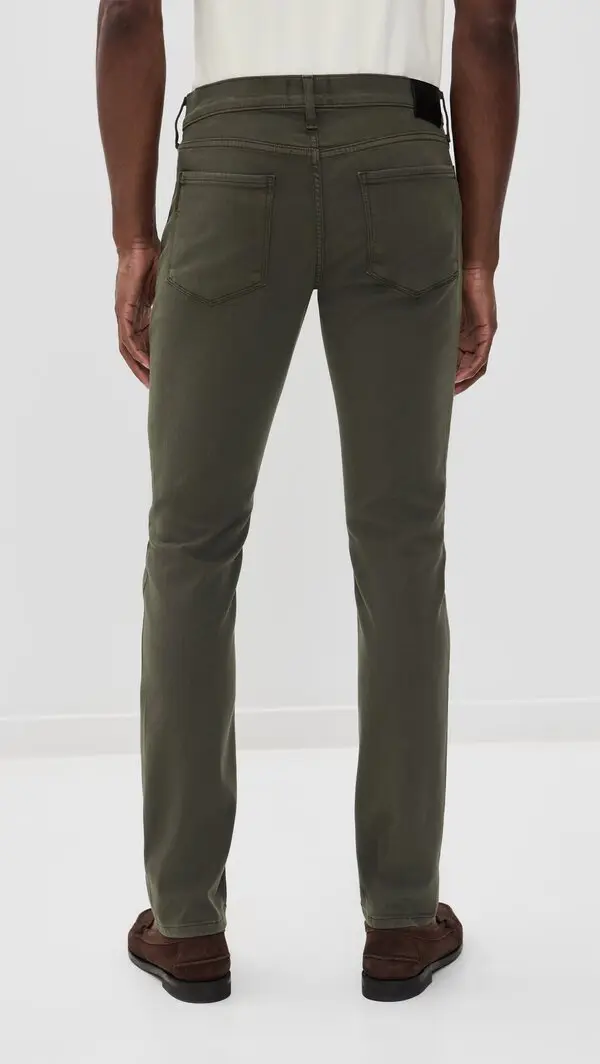 Paige Lennox Slim Stretch Jeans - River Moss