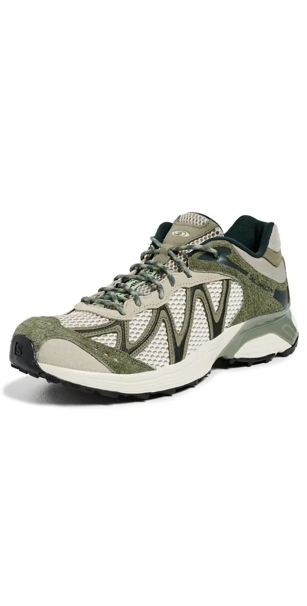 SALOMON Xt-whisper Embroidery Sneakers - Green/eucalyptus/butterfly