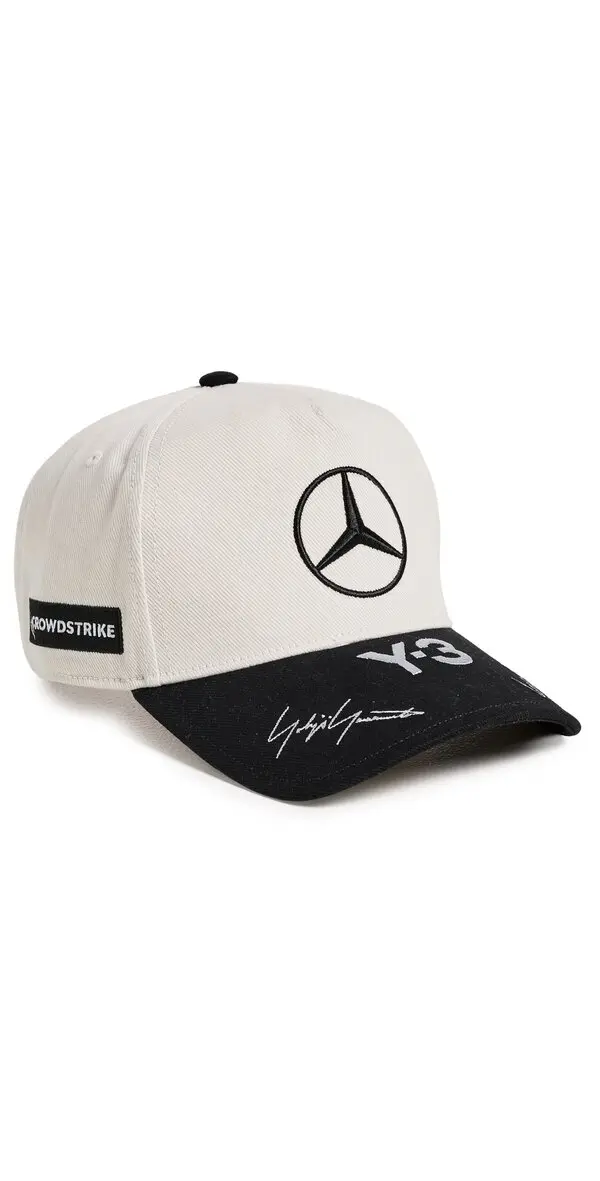 Y3 X Mercedes Amg Petronas Formula 1 Race Cap - Black