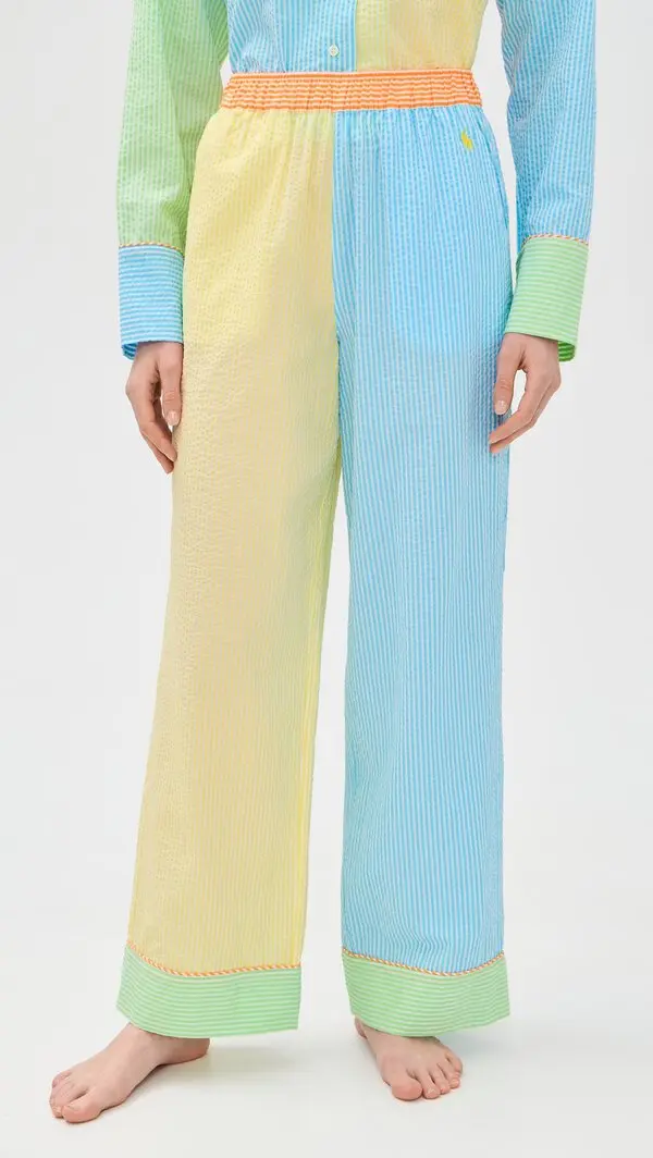 Polo Ralph Lauren Mixed Seersucker Pajama Set