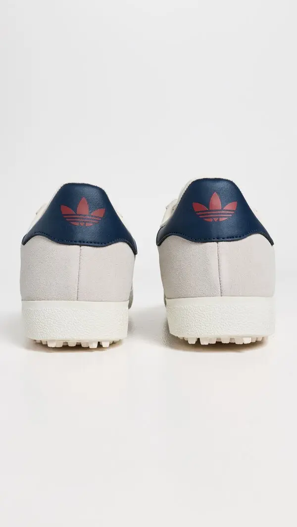 Adidas Gazelle Spikeless Golf Shoes - Alumina/indigo/scarlet