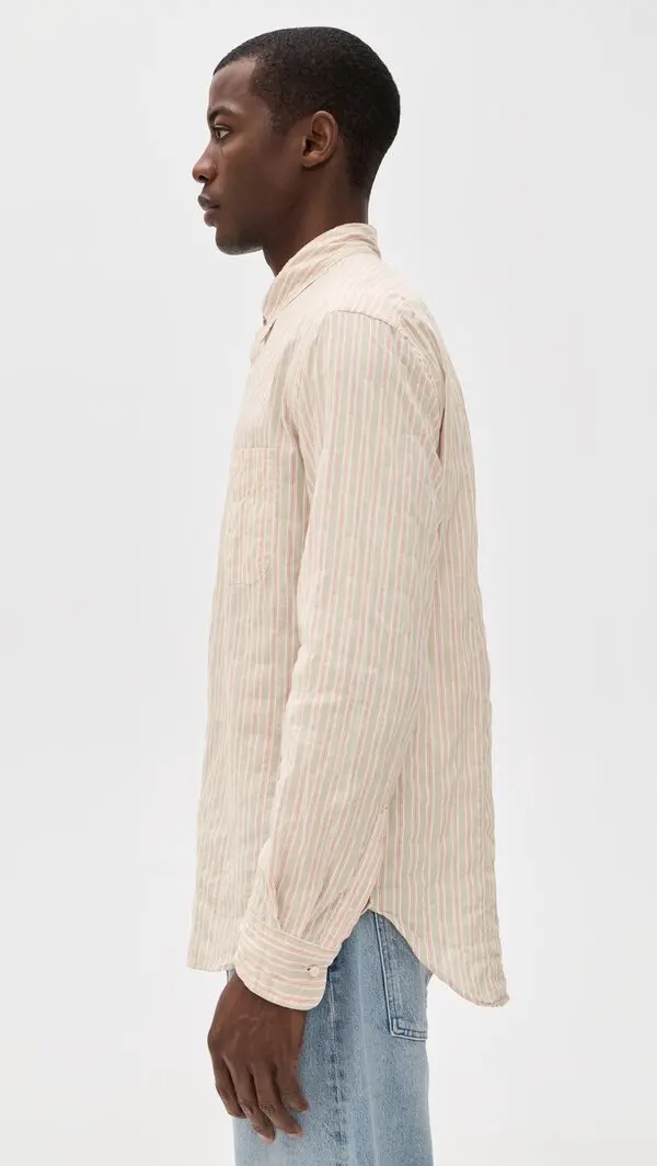Gitman Bros Japanese Awning Stripe Shirt