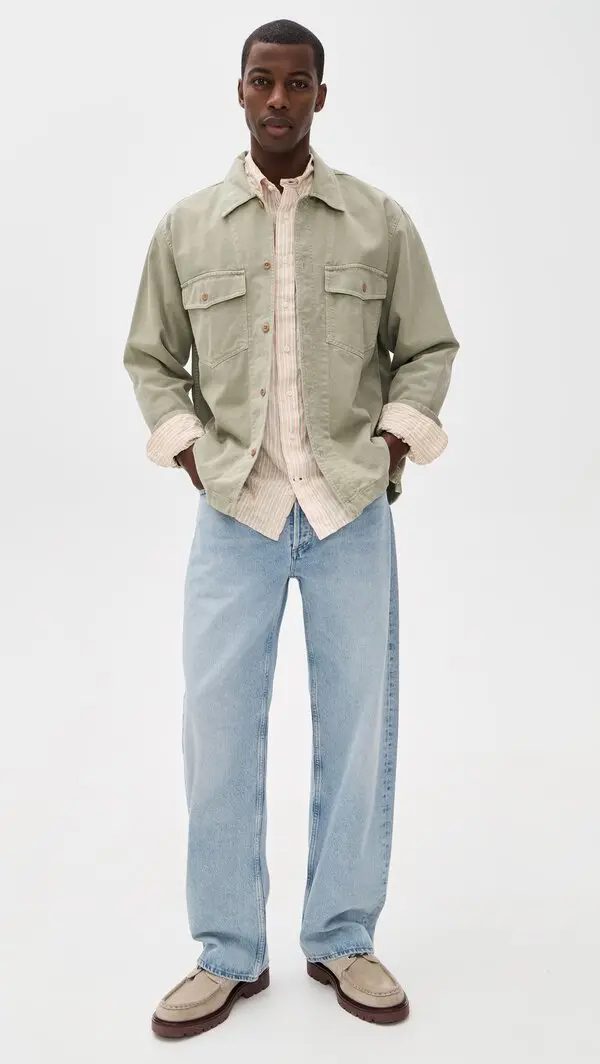 Gitman Bros Japanese Awning Stripe Shirt