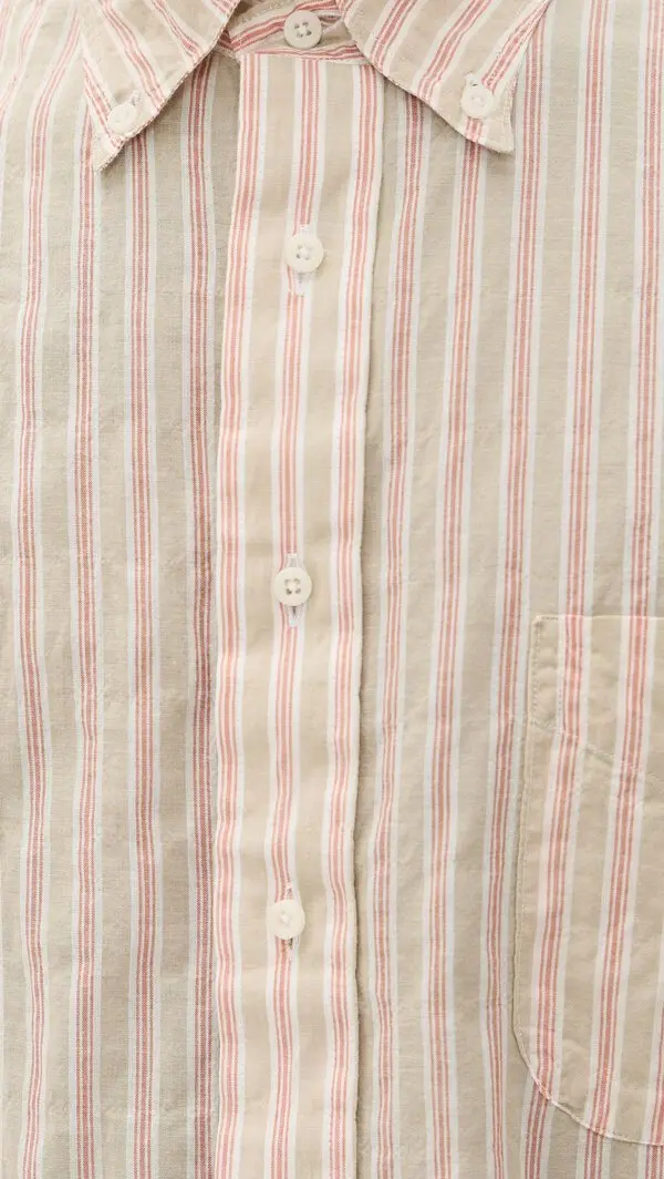 Gitman Bros Japanese Awning Stripe Shirt