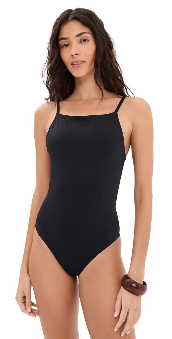 Staud Claudia One-piece - Black/white