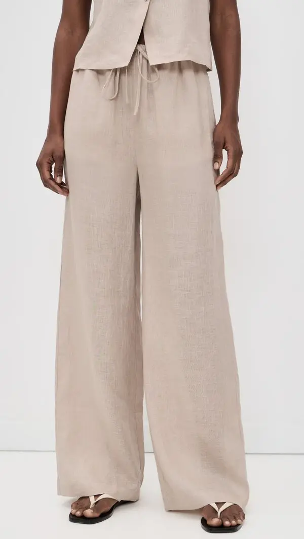 FRAME The Linen Lounge Pants