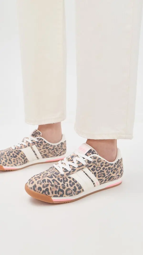 KEDS Revival Leopard Print Suede Sneakers