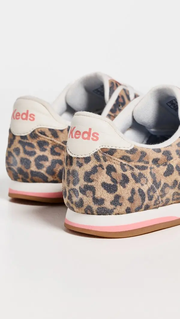KEDS Revival Leopard Print Suede Sneakers