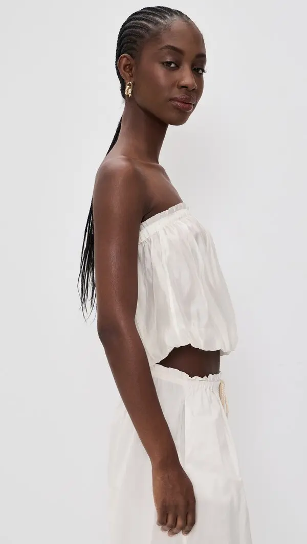 THE GARMENT Gilian Balloon Strapless Top