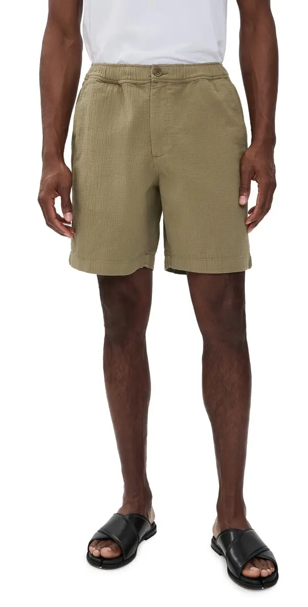 WAX LONDON Cotton Linen Blend Shorts