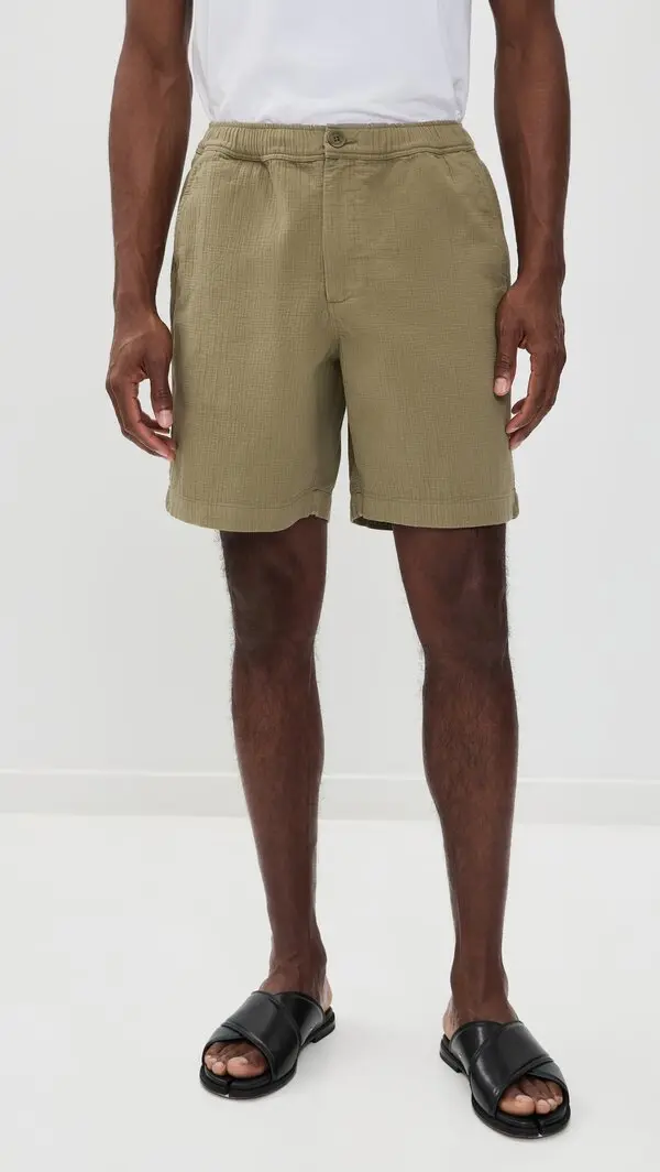 WAX LONDON Cotton Linen Blend Shorts