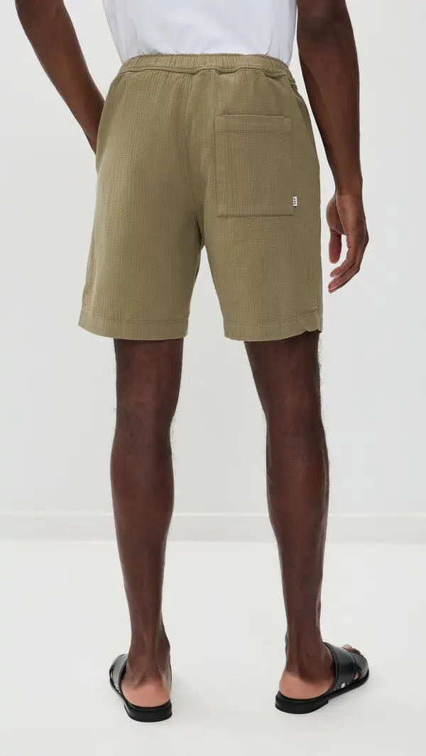 WAX LONDON Cotton Linen Blend Shorts