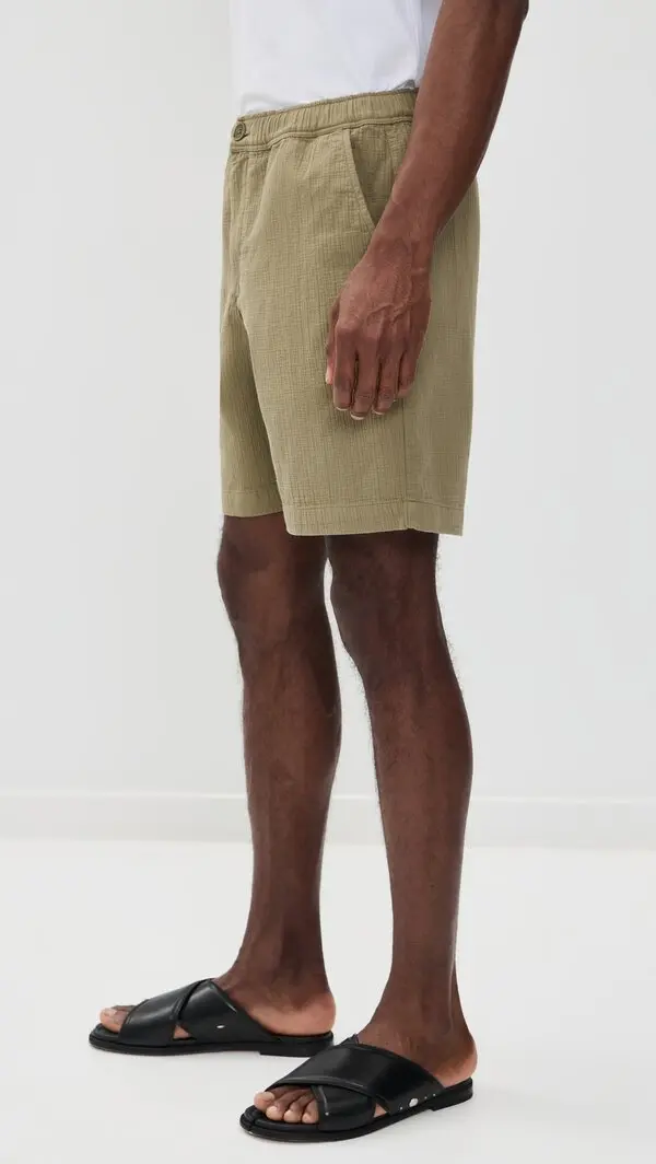 WAX LONDON Cotton Linen Blend Shorts