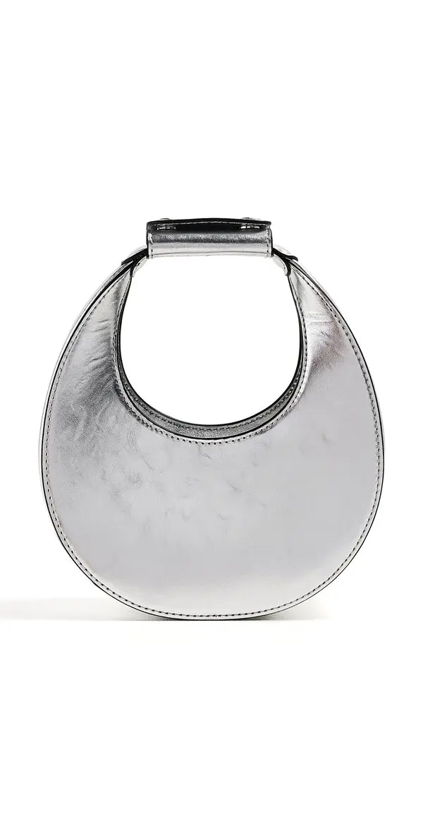 Staud Good Night Moon Bag - Silver