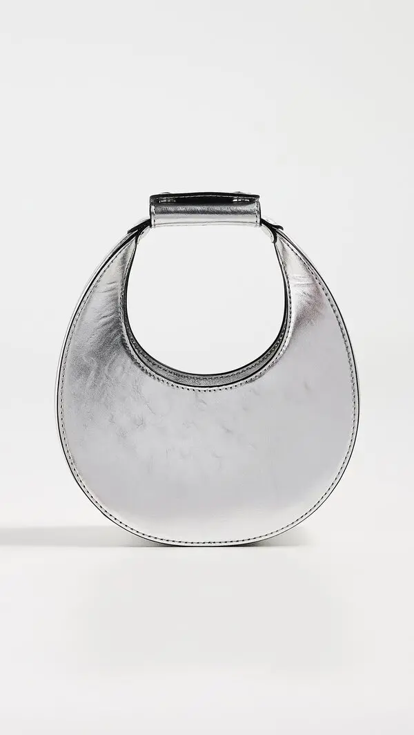 Staud Good Night Moon Bag - Silver
