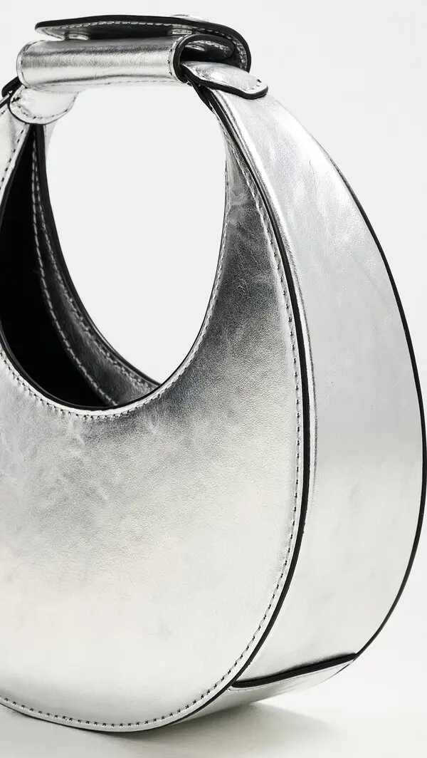 Staud Good Night Moon Bag - Silver