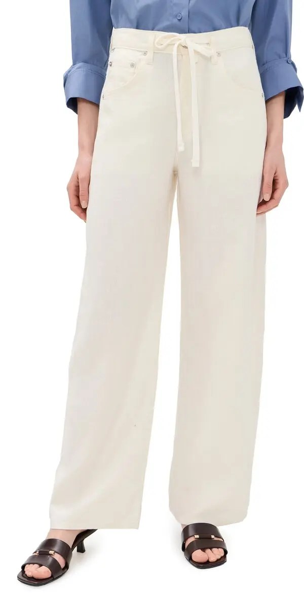 Citizens Of Humanity Brynn Drawstring Trousers - Vanilla