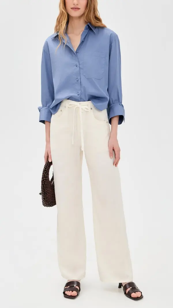 Citizens Of Humanity Brynn Drawstring Trousers - Vanilla