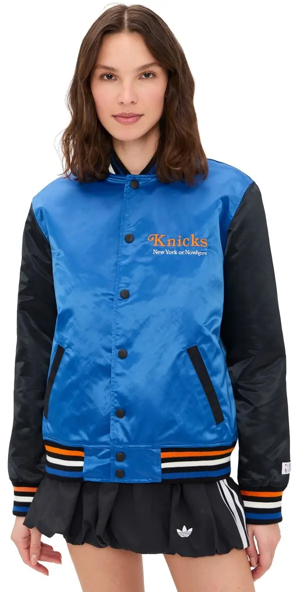 NEW YORK OR NOWHERE Varsity Jacket - Royal Blue