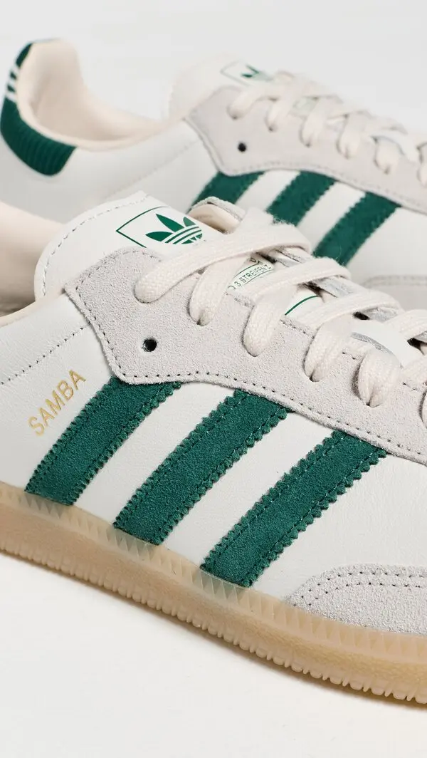 adidas gazelle silver green womens adidas Kids Samba OG main image 1
