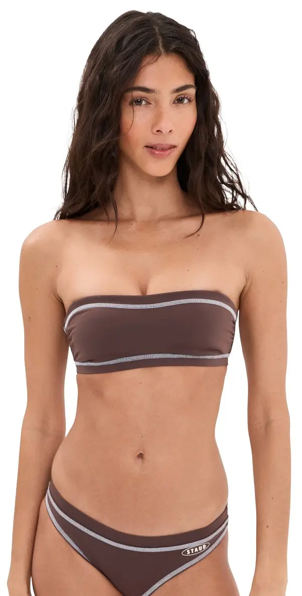 Staud Sara Bikini Top - Java