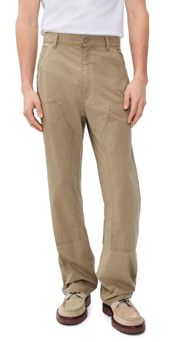 MAISON MARGIELA 5-pocket Straight Leg Pants - Dune
